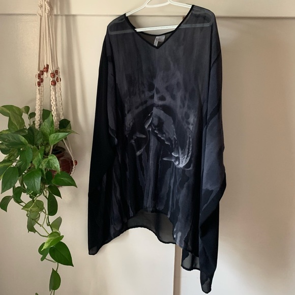 Divided | Tops | Graphic Mesh Top | Poshmark
